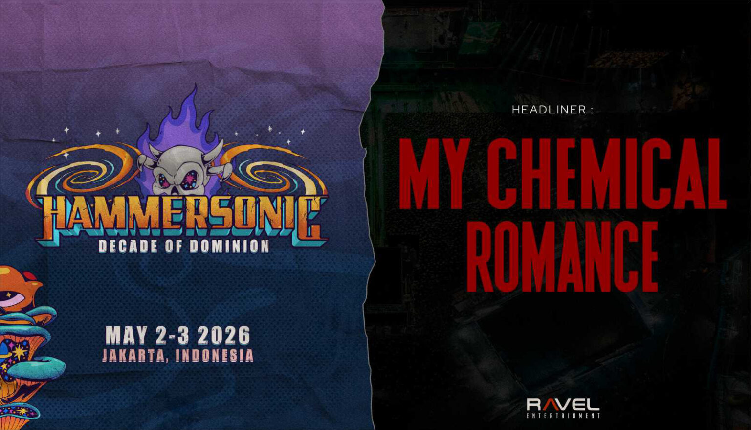 My Chemical Romance Is Finally Coming Back to Jakarta in 2026 - Expat ...